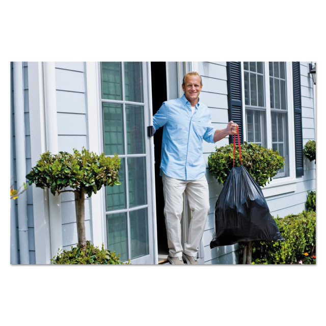 Clorox Glad Professional Heavy Duty Drawstring Trash Bag 70313 33 x 30 x 1.1 30 Gal. 90 Bags Box 1 Each Quipply