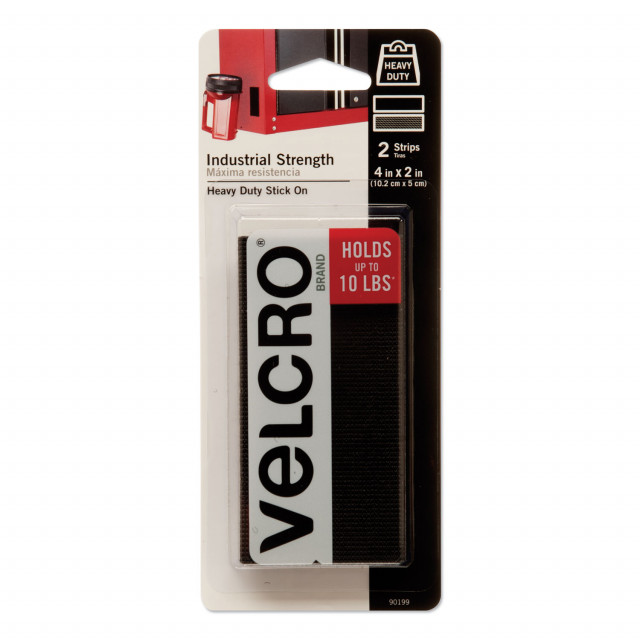 VELCRO Brand Industrial Strength Heavy Duty Fasteners 2 x 4